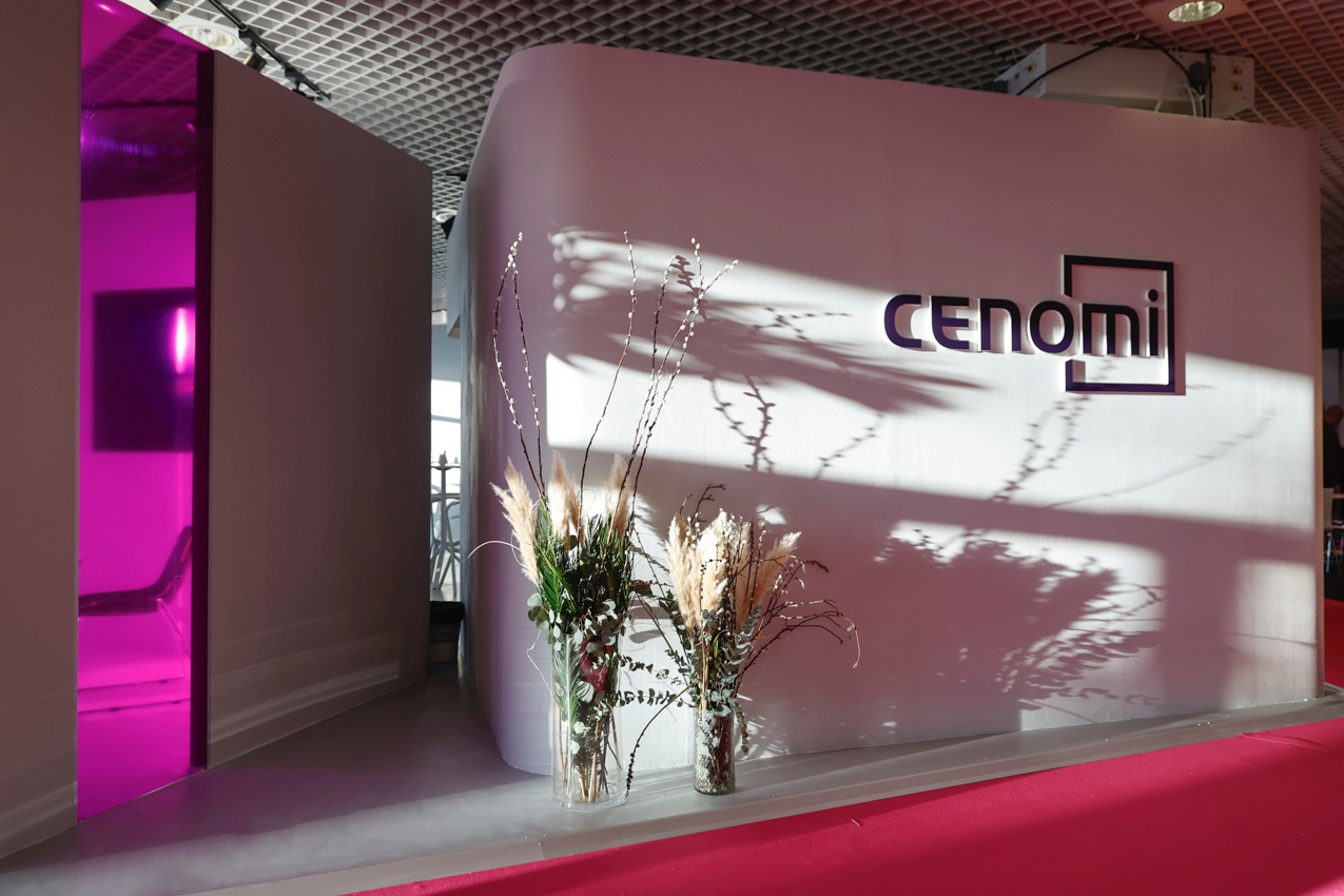 CENOMI stand - Mapic Cannes 2023 - Button Design